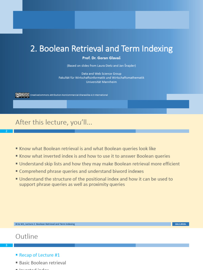 2 Boolean Retrieval Term Indexing Pdf Search Engine Indexing Information Retrieval