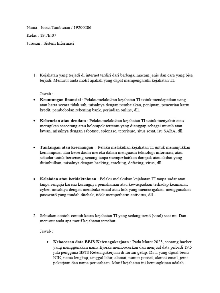 Tugas Pertemuan 11 EPTIK (Herlen) | PDF