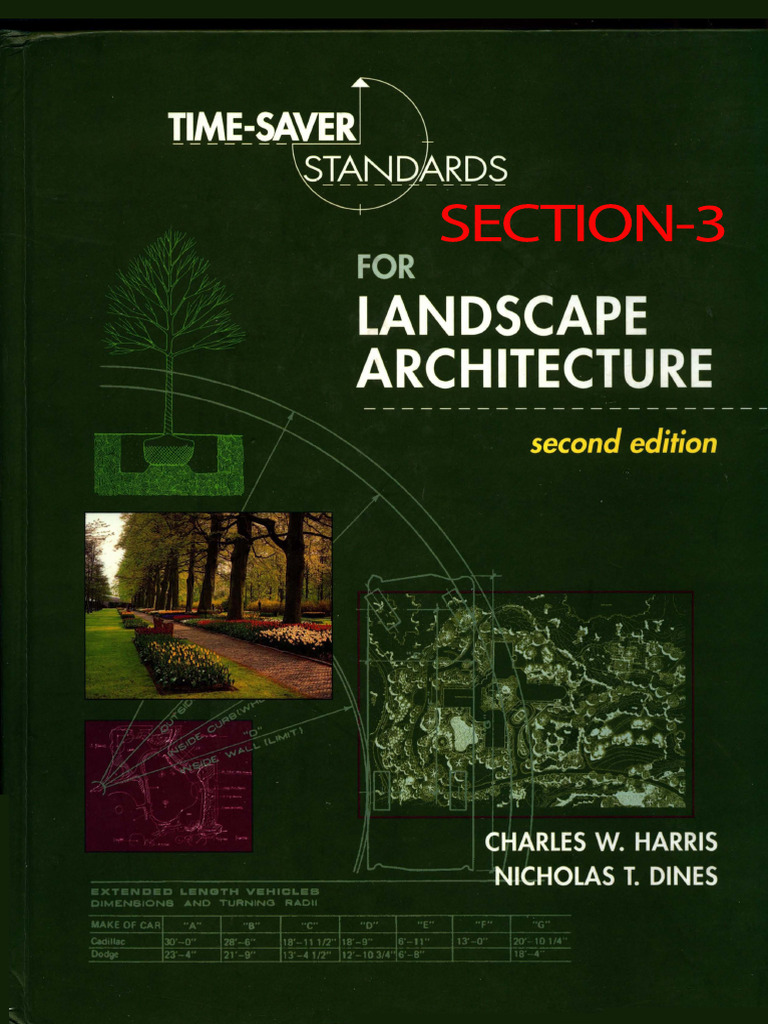 Time-Saver Standards for Landscape Architecture | PDF | Concrete | Lumber
