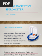Incentive Spirometer | PDF