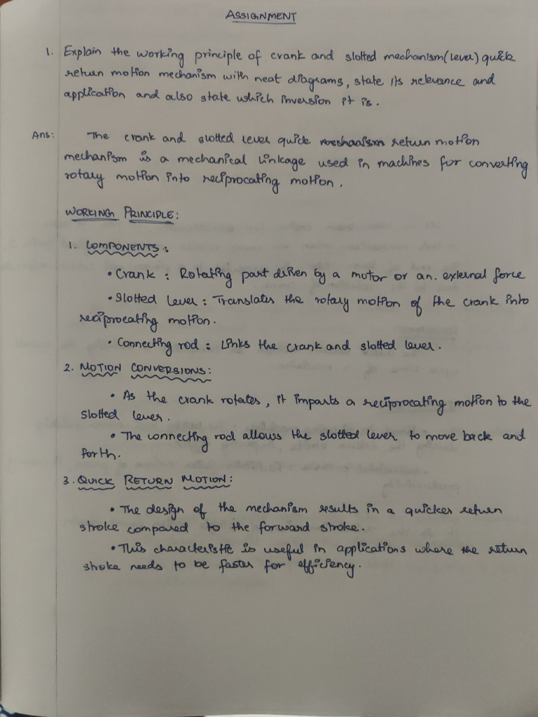 Assignment 1 | PDF | Engine Technology | Internal Combustion Engine