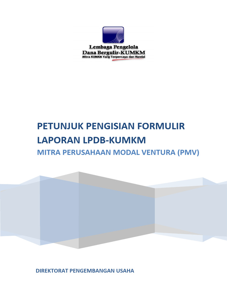 Tata Cara Pengisian Form Laporan PMV-edit | PDF