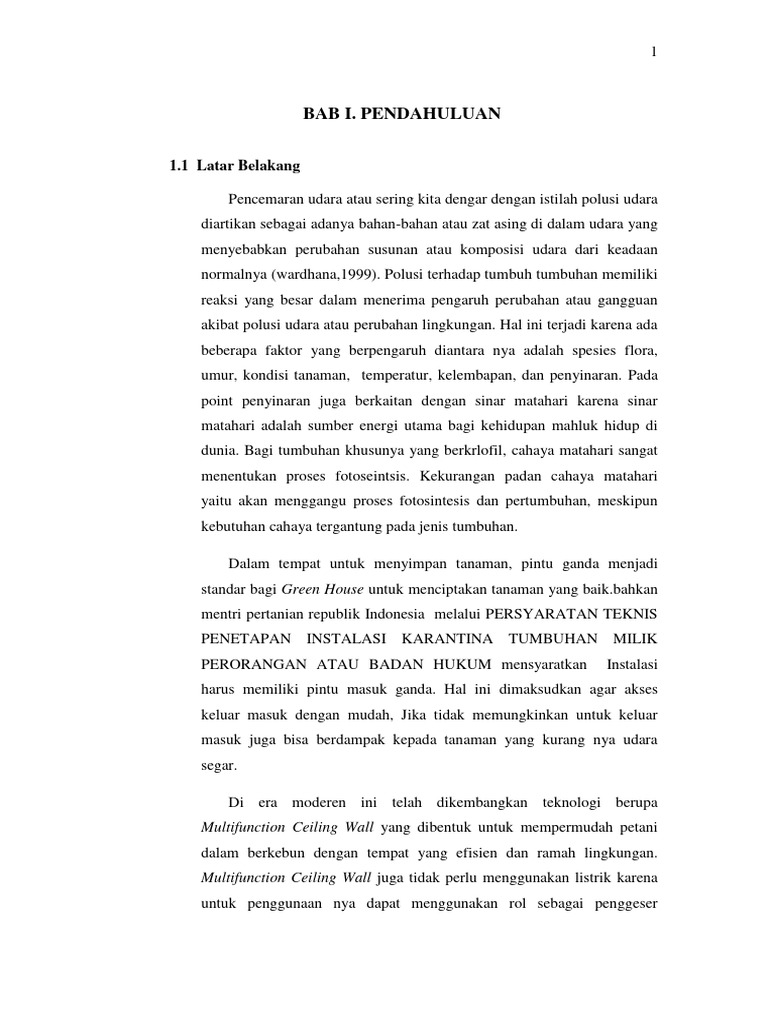 Proposal Program Kreativitas Mahasiswa | PDF