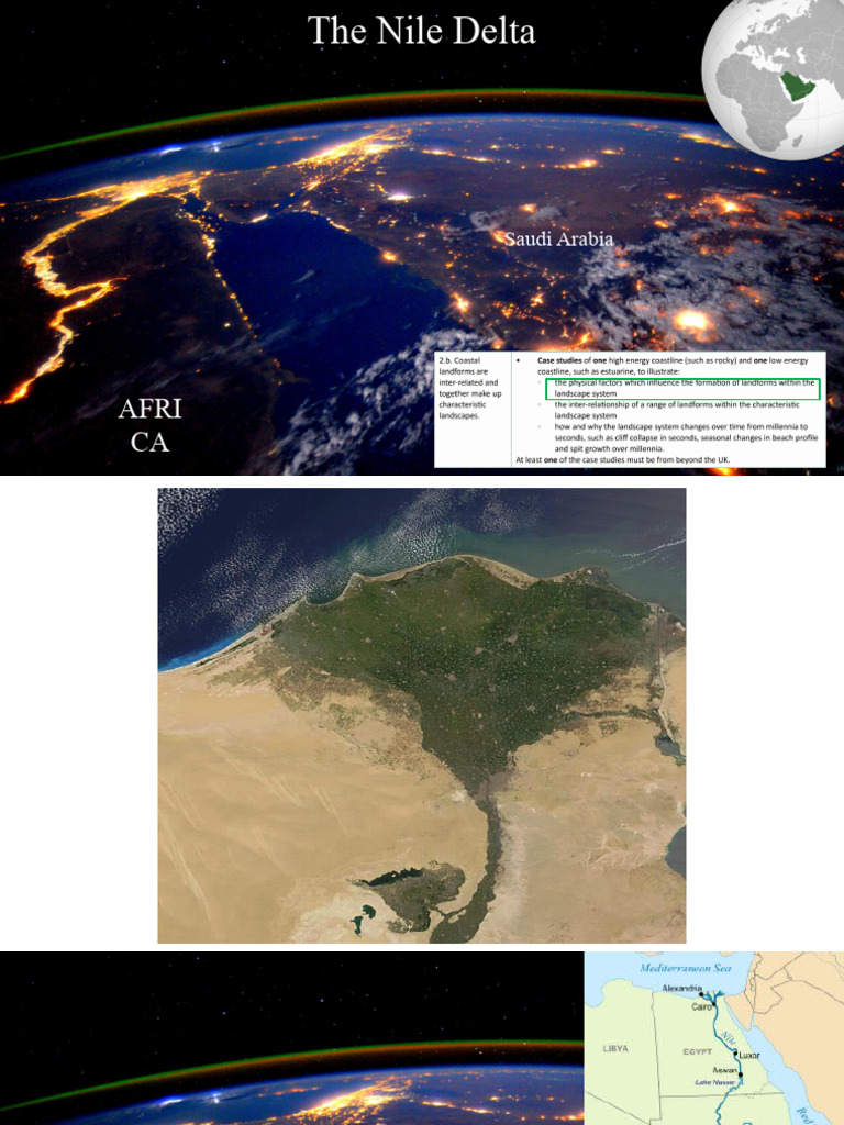 16 - Nile Delta | PDF | Erosion | Nile