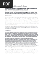 Ontario MOHLTC IVIG Request Form | PDF | Dose (Biochemistry) | Chemistry