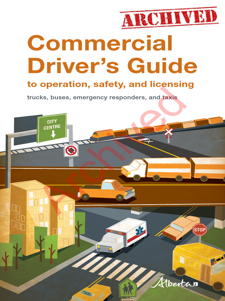 Tran Commercial Drivers Guide Trucks Buses Emergency Responders Taxis 2023 01 | PDF | Driver's ...