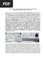 Contrato de Renta de Concesión de Taxi | PDF | Finanzas y dinero