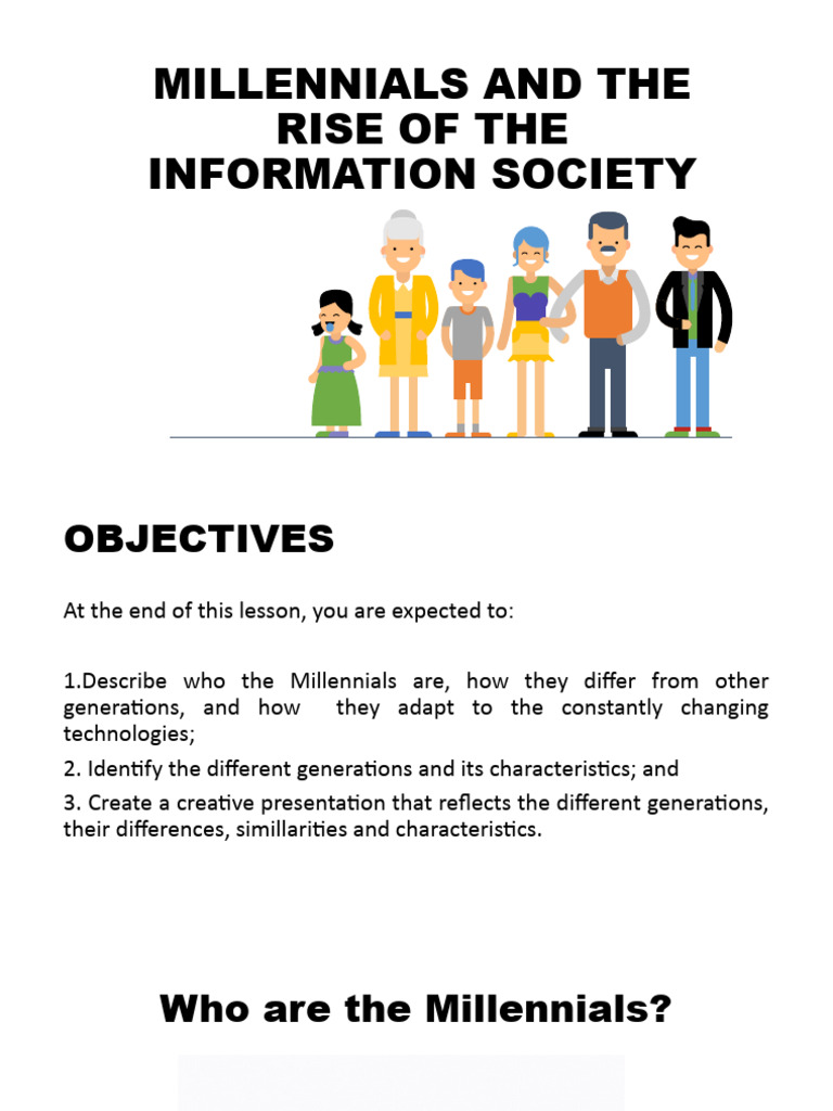 Understanding Generational Characteristics | PDF | Millennials | Baby ...