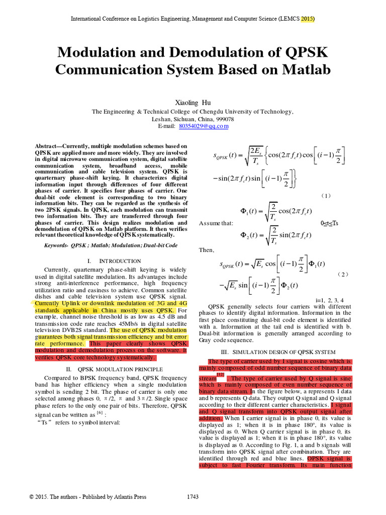 Reference 3 | PDF | Modulation | Data Transmission