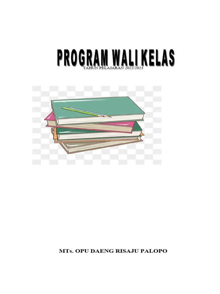 Programa Kerja Wali Kelas 9 | PDF