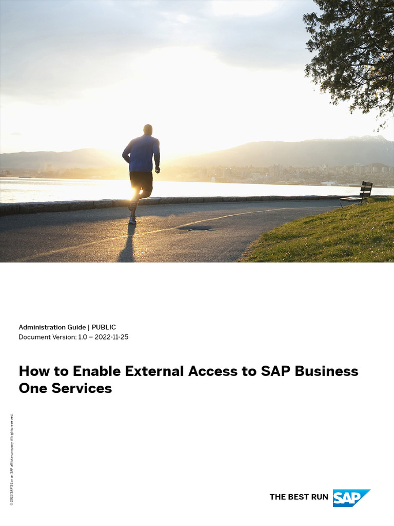 How To Enable External Access To SAP Business One Services | PDF ...