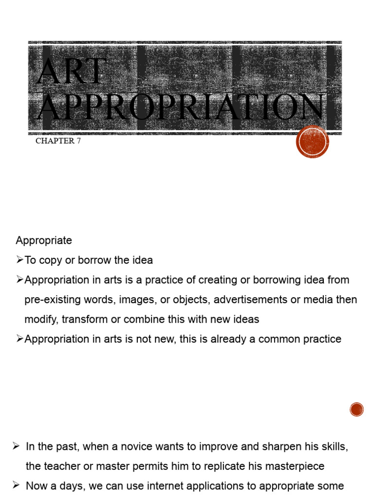 Art Approporiation-1 | PDF | Art