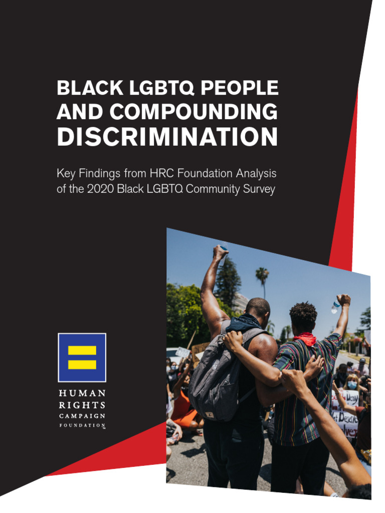 Black LGBTQ Survey | PDF | Intersectionality | Discrimination