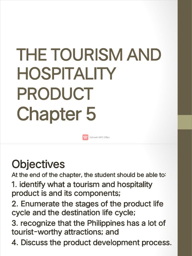 Tourism and Hospitality Product Lifecycle | PDF | Tourism | Marketing