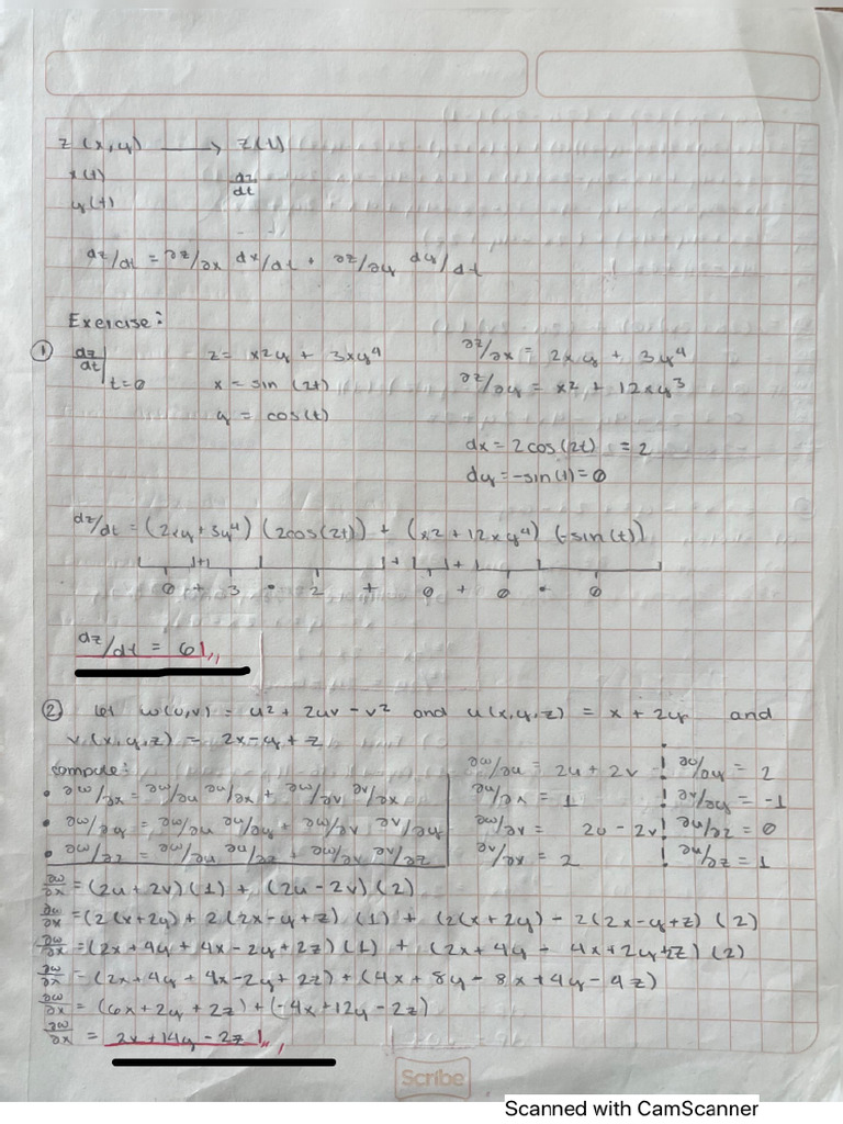 Class Exercises | PDF