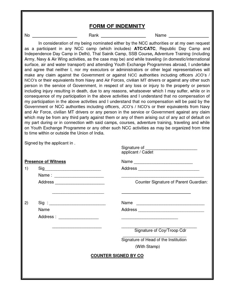 CAMP DOCUMENTS | PDF