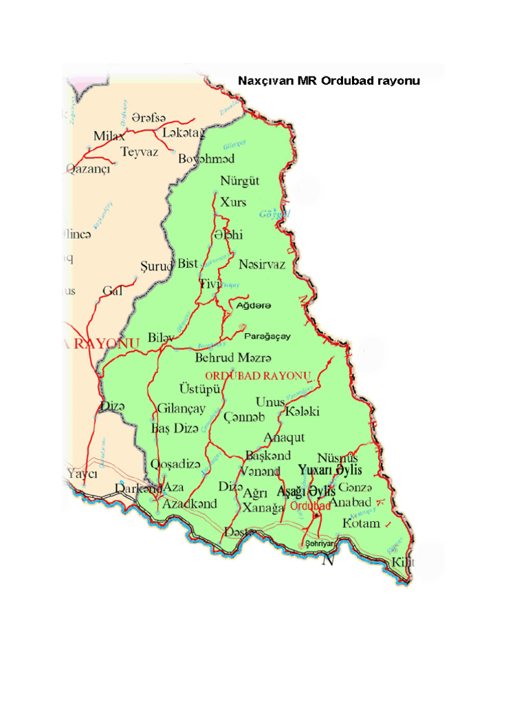 Ordubad Şəhərinin Ekoloji Üstünlükləri | PDF