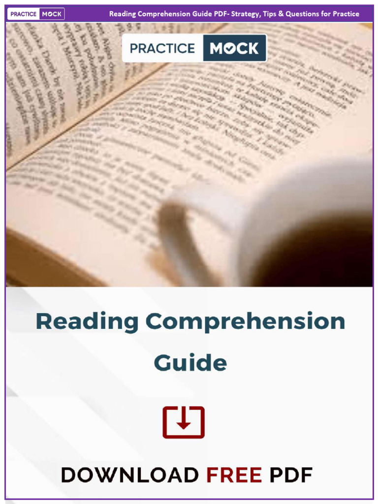 Reading Comprehension Guide With Expected Questions - Compressed ...
