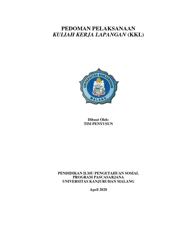 Pedoman KKL | PDF | Karier & Perkembangan | Bisnis