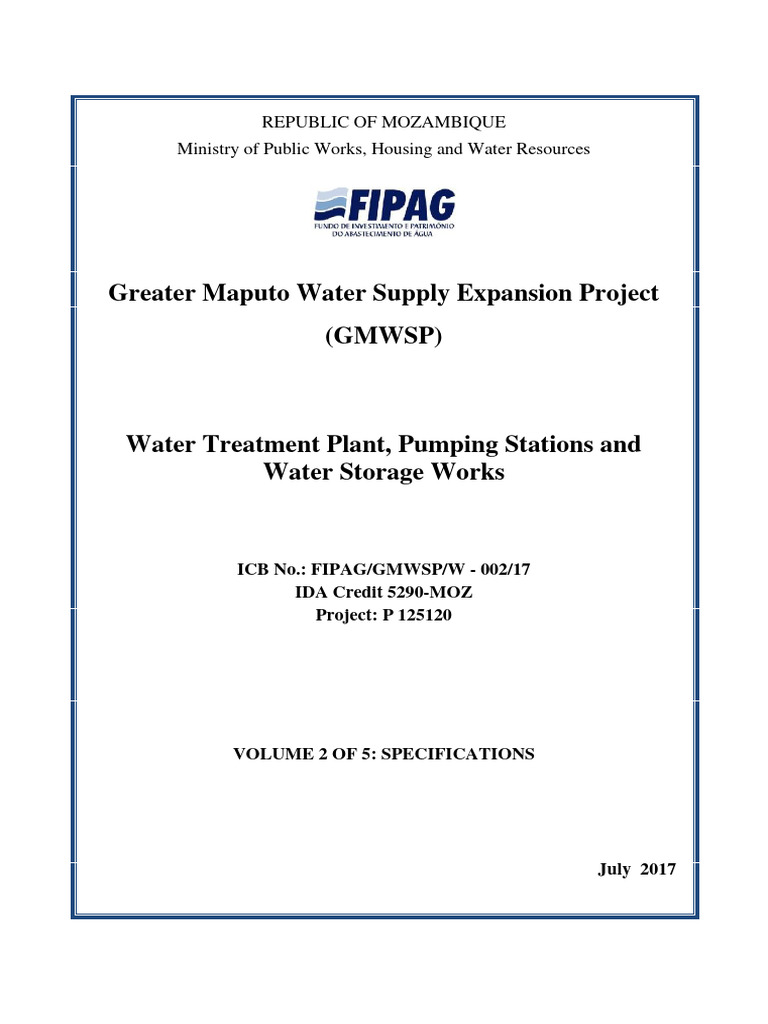 WTP Volume 2 - Specifications | PDF