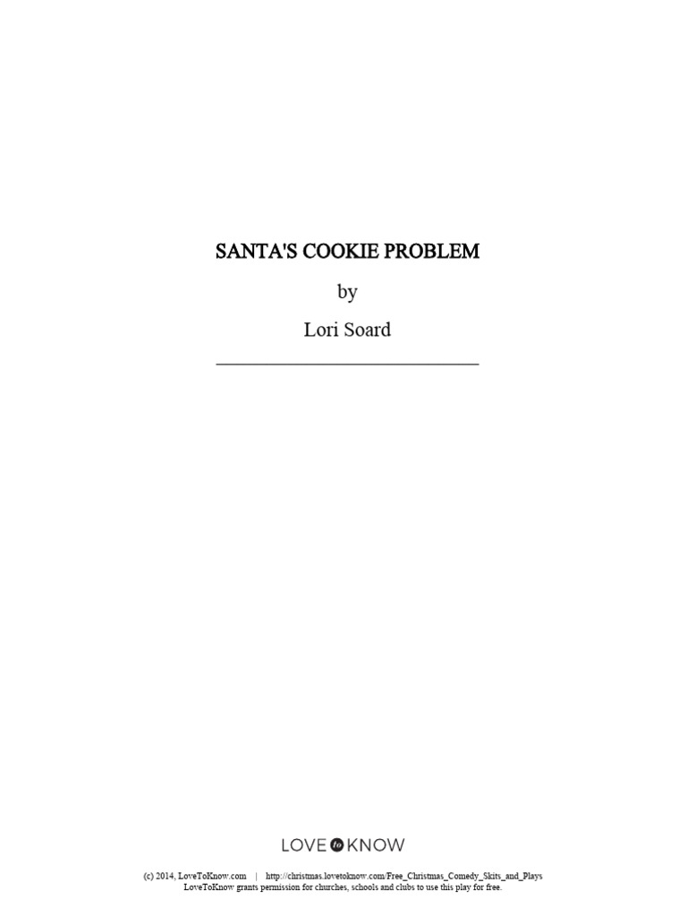 2489 Santas Cookie Problem | PDF