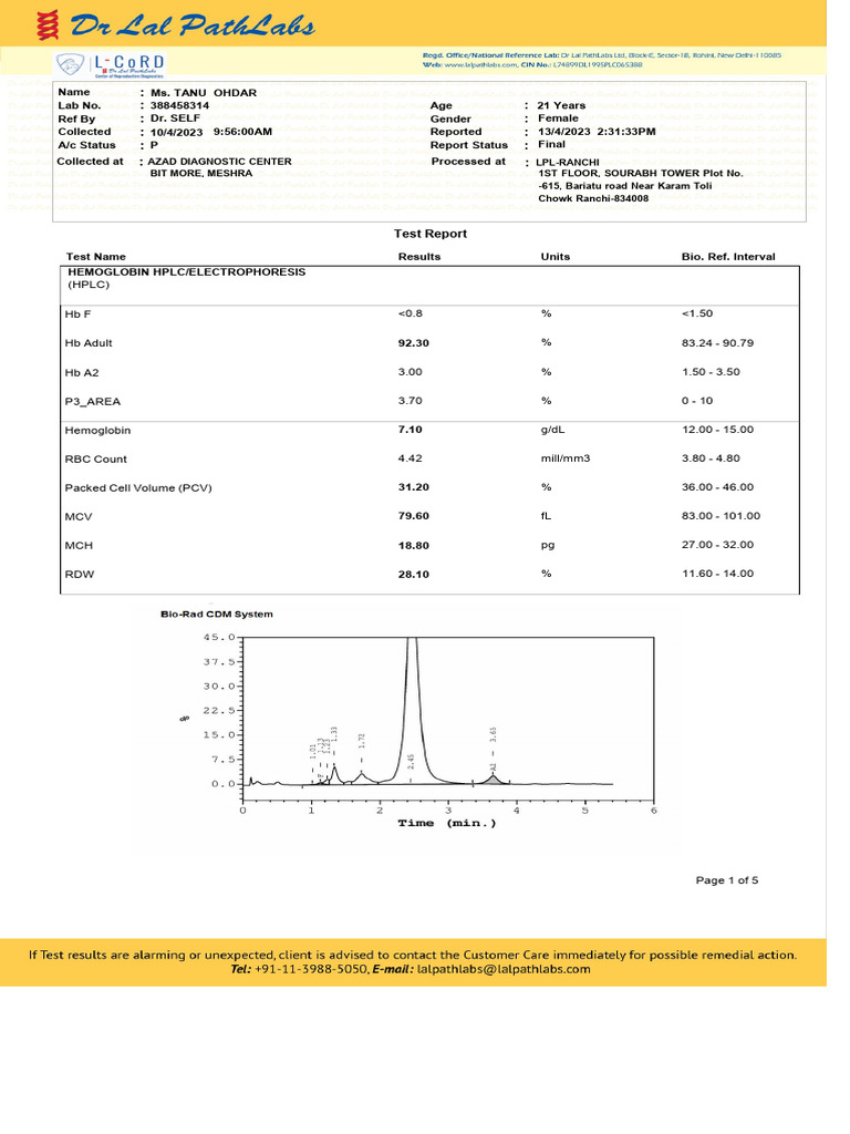 Aditi 2 | PDF | Blood | Hematology