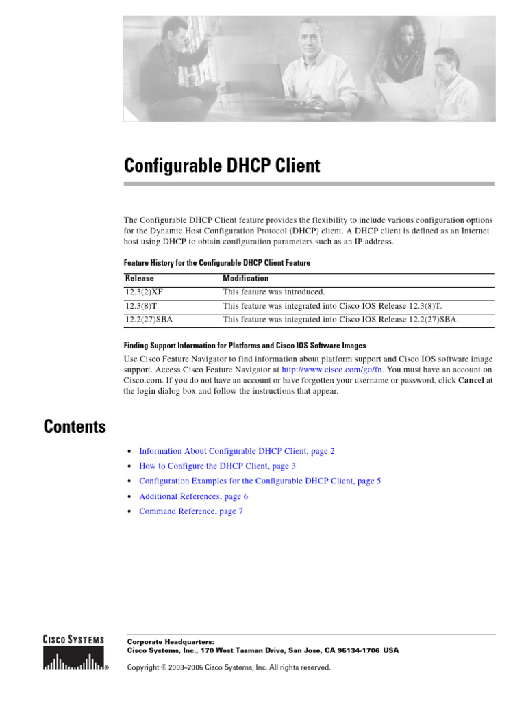 Configurable DHCP Client | PDF | Computers