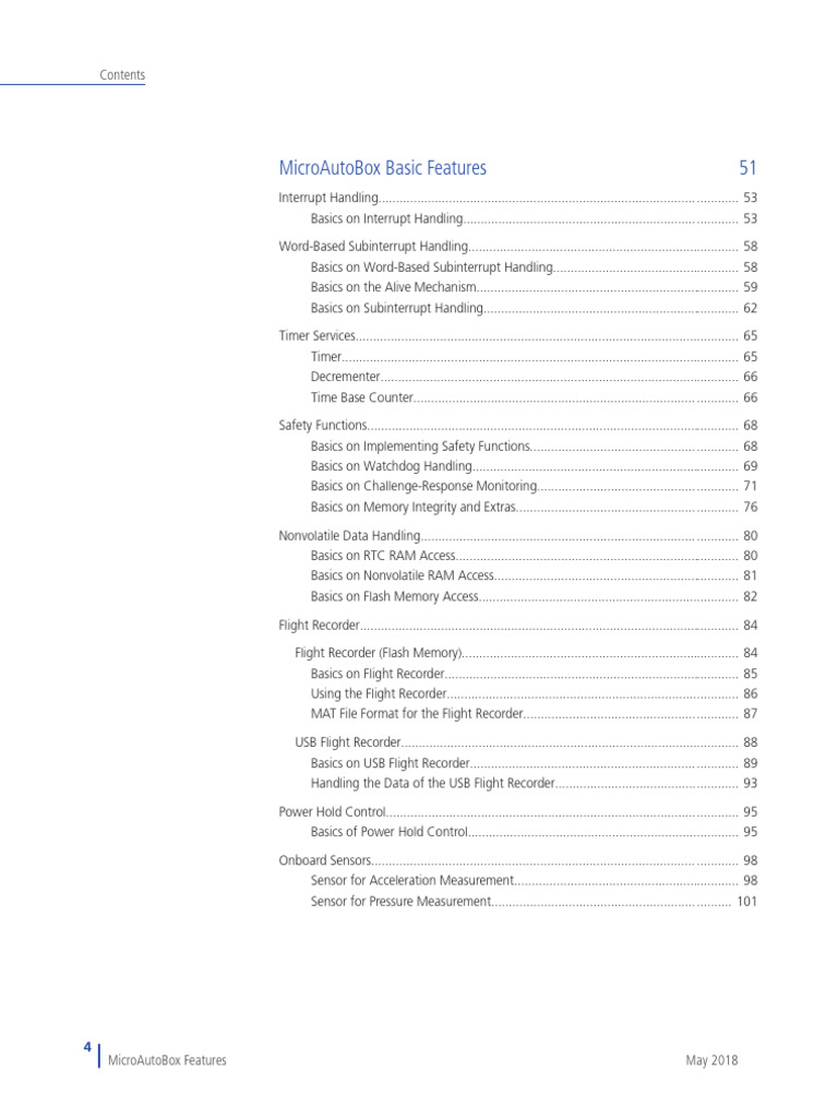 Microautobox Basic Features 51 | PDF