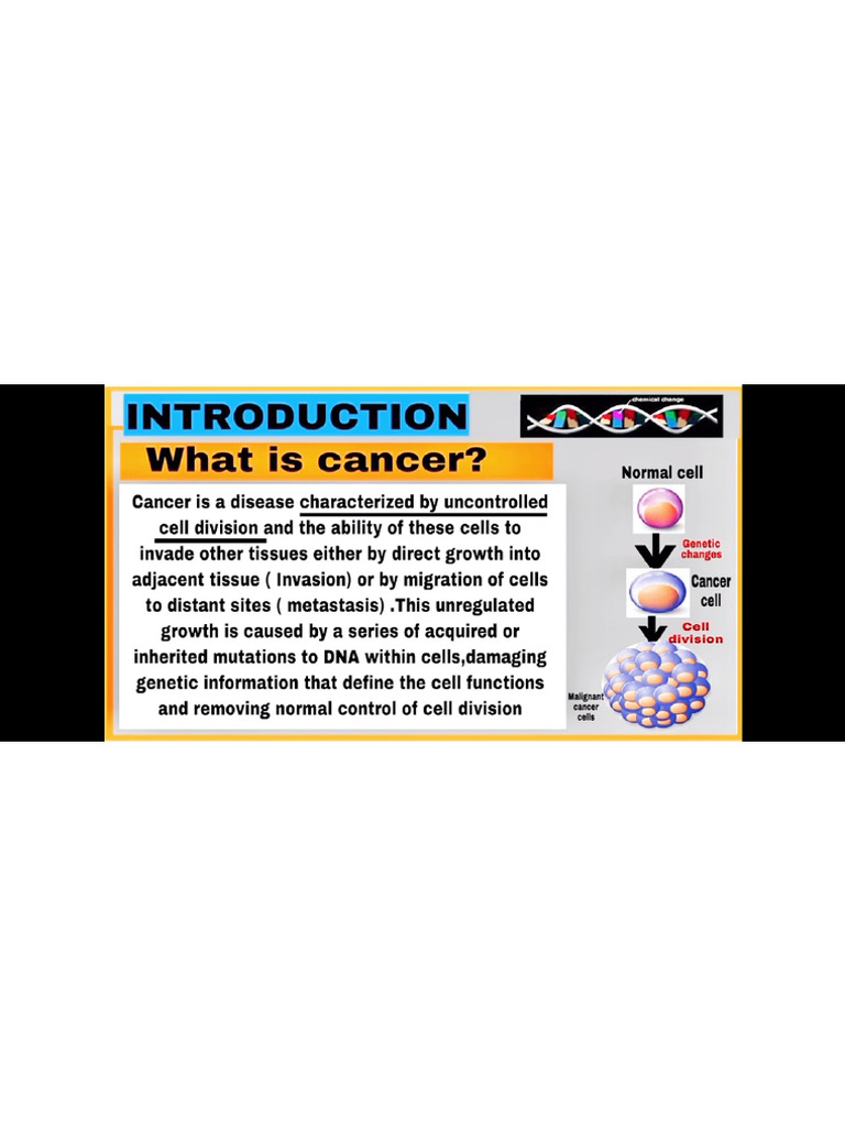 Cancer Project | PDF