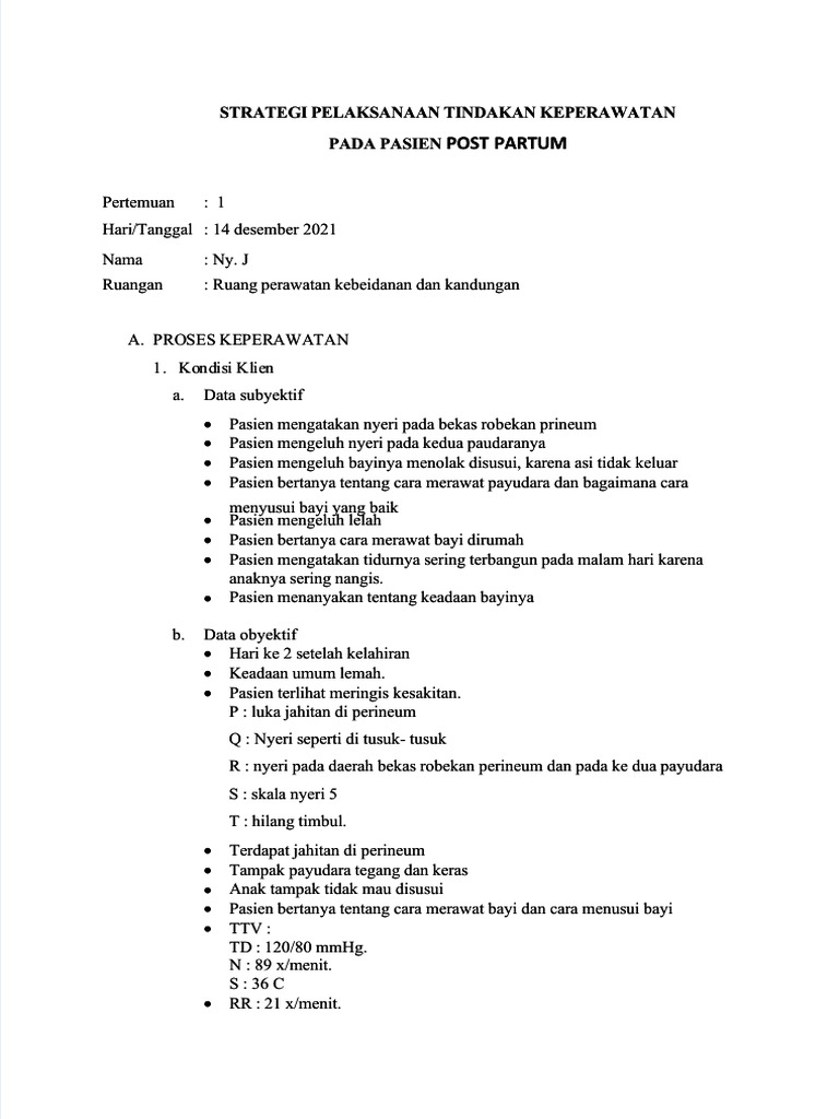 SP Post Partum | PDF