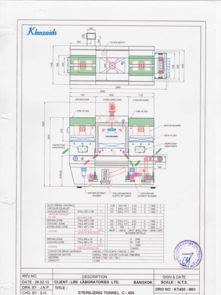 GA drawing tunnel | PDF