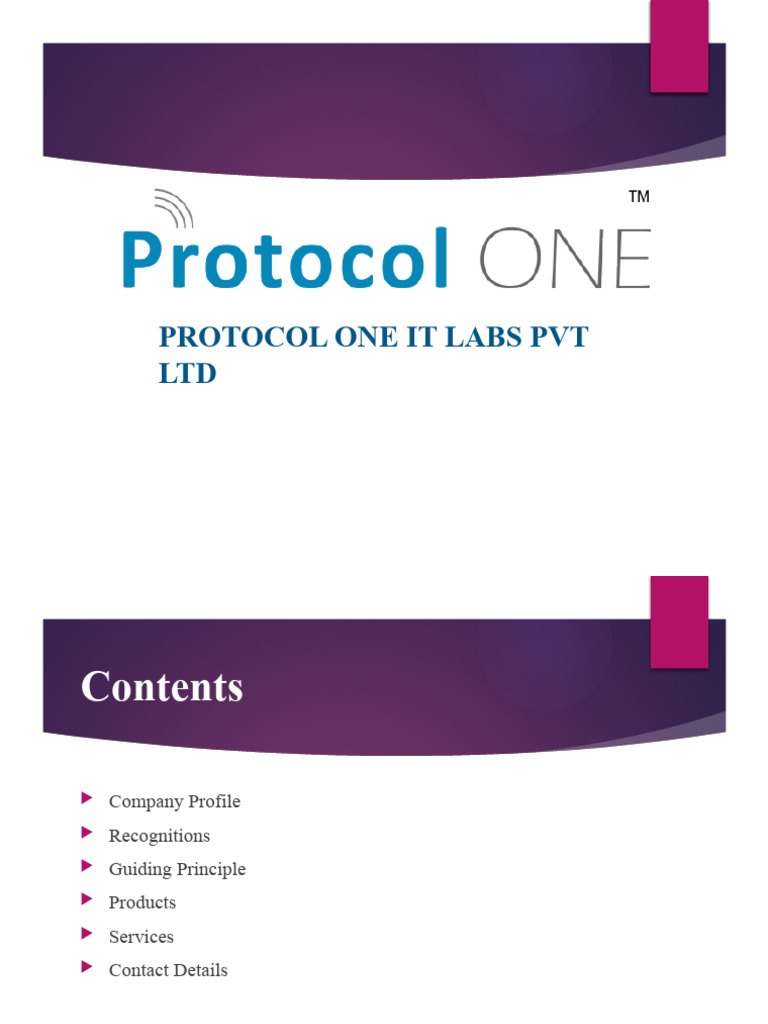 Protocol Presentation1 | PDF | Information Technology | Computing