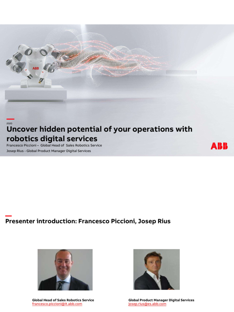 Robotics Digital Services | PDF | Reliability Engineering | Product Lifecycle