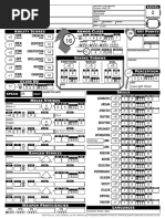 Obojima Character Sheet With Art | PDF | Role Playing Games