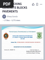Interlocking Concrete Block Guidelines | PDF | Road Surface | Concrete