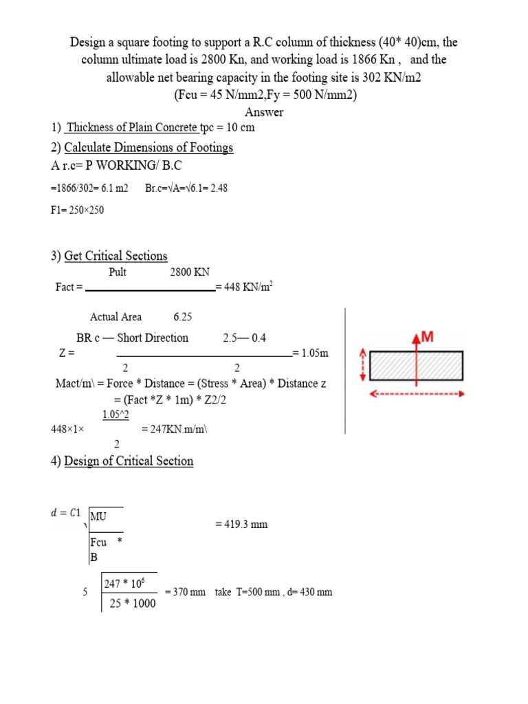 Footing | PDF