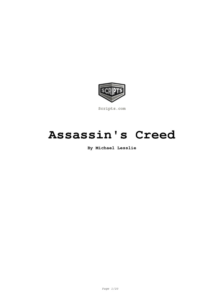 Assassins Creed 2016 | PDF