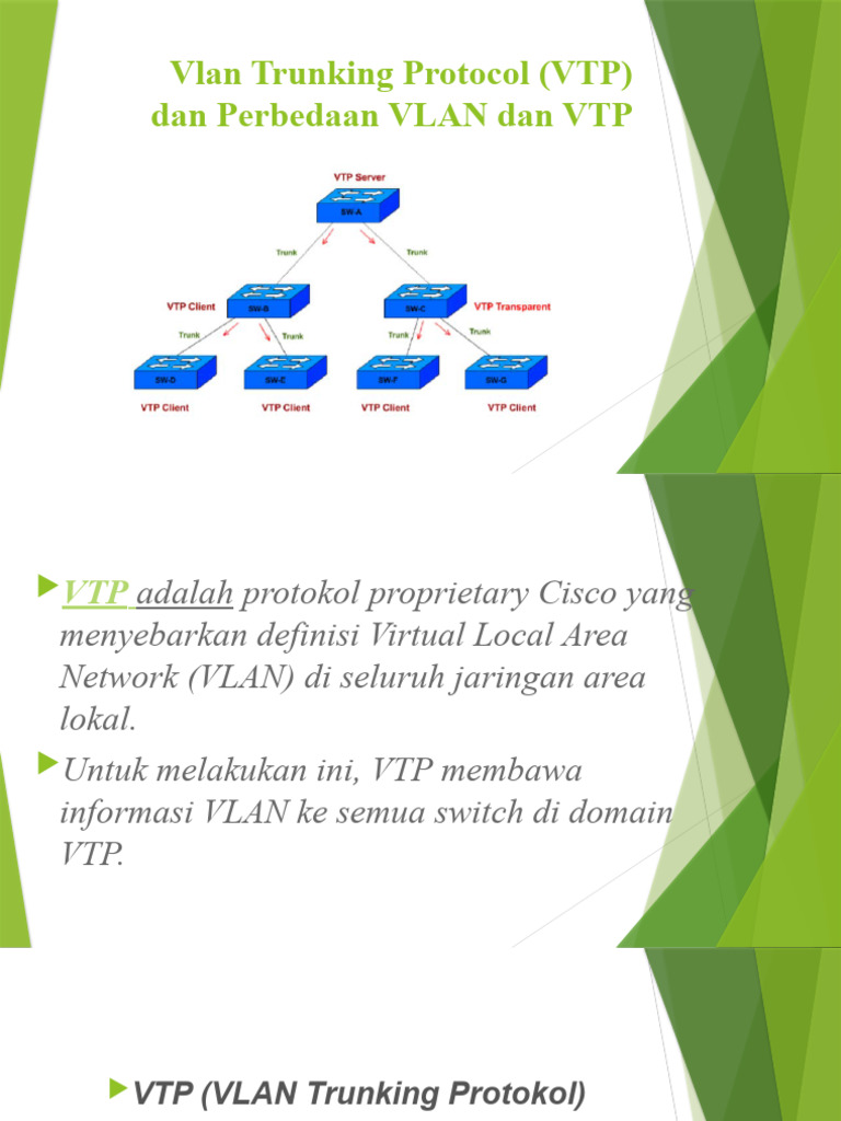 Vlan Trunking Protocol (VTP) | PDF