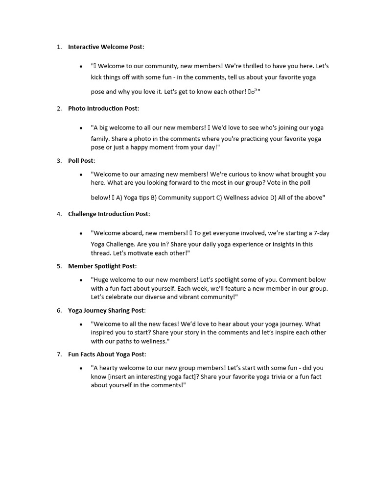 Interactive Welcome Post | PDF | Self-Improvement Interactive Welcome Post | PDF | Self-Improvement