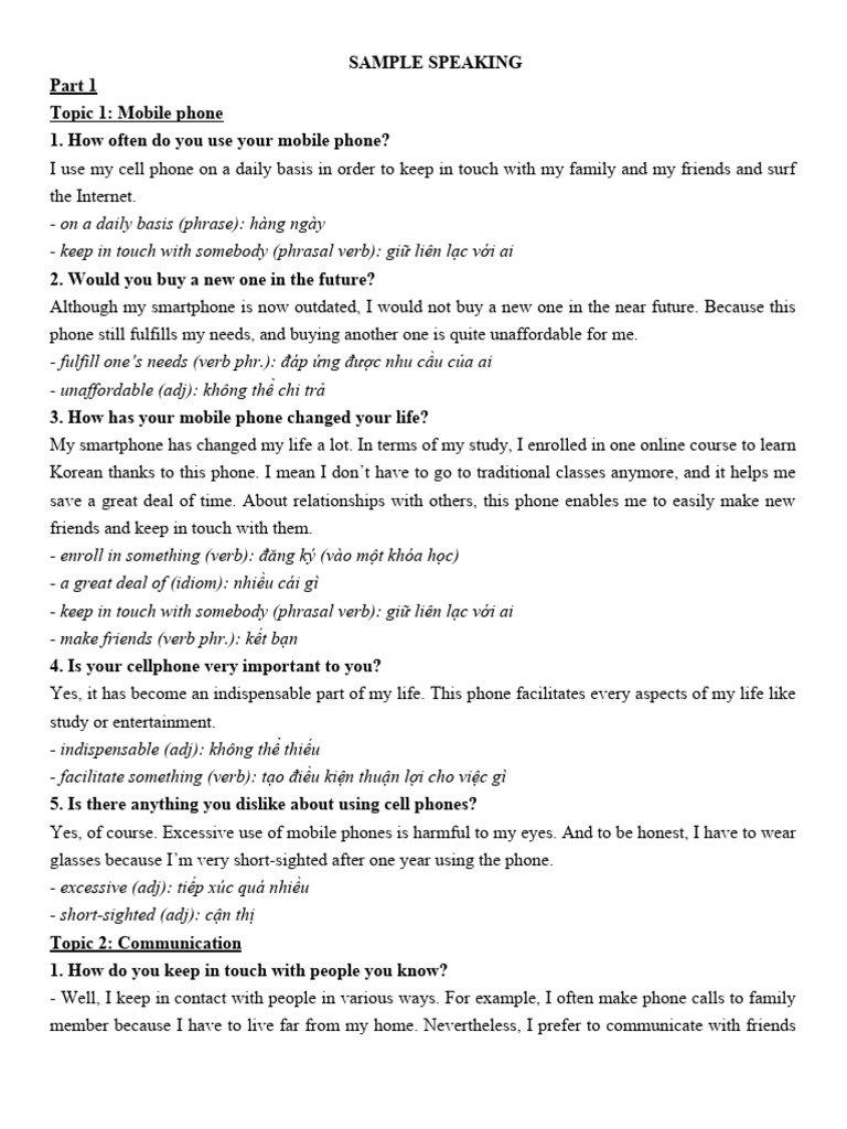 Unit 5 - Mobile Phone | PDF | Telephone | Mobile Phones