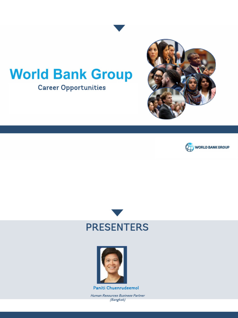 World Bank Career Opportunity | PDF | World Bank Group | World Bank