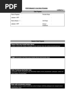 Form Coaching and Counseling Karyawan | PDF