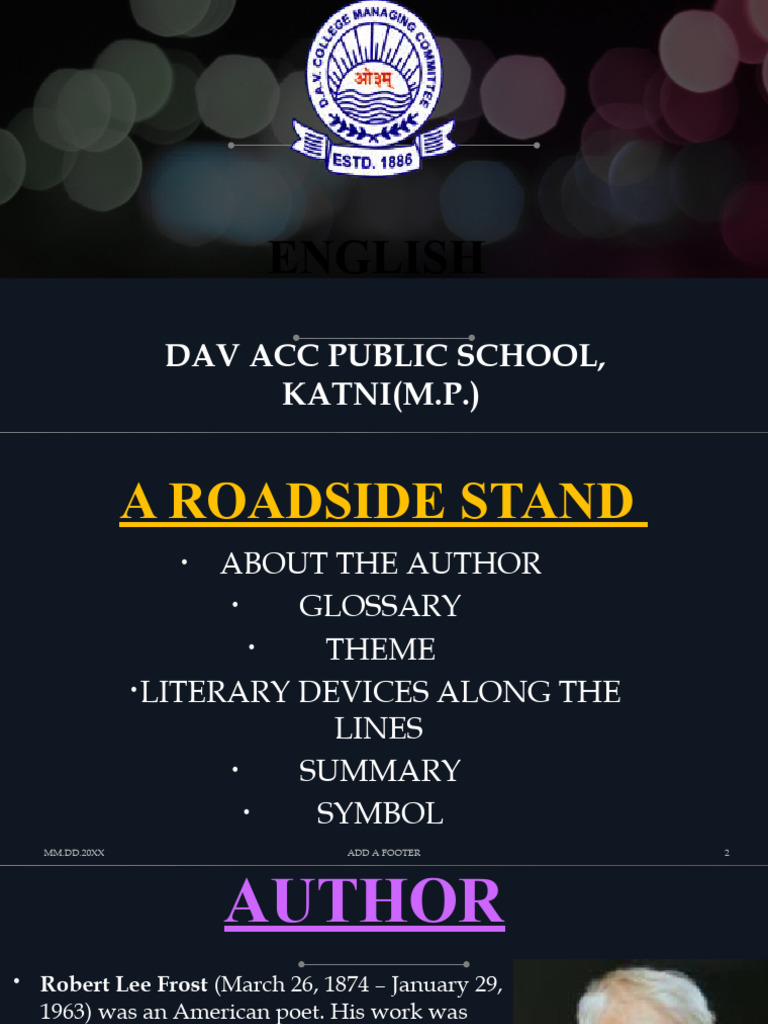 A Roadside Stand (DM) | PDF
