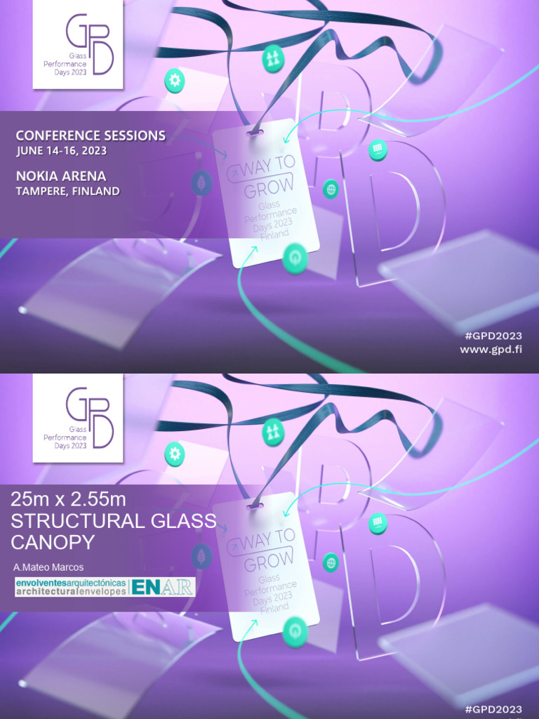 Structural Glass Canopy Design Insights | PDF | Building Engineering ...