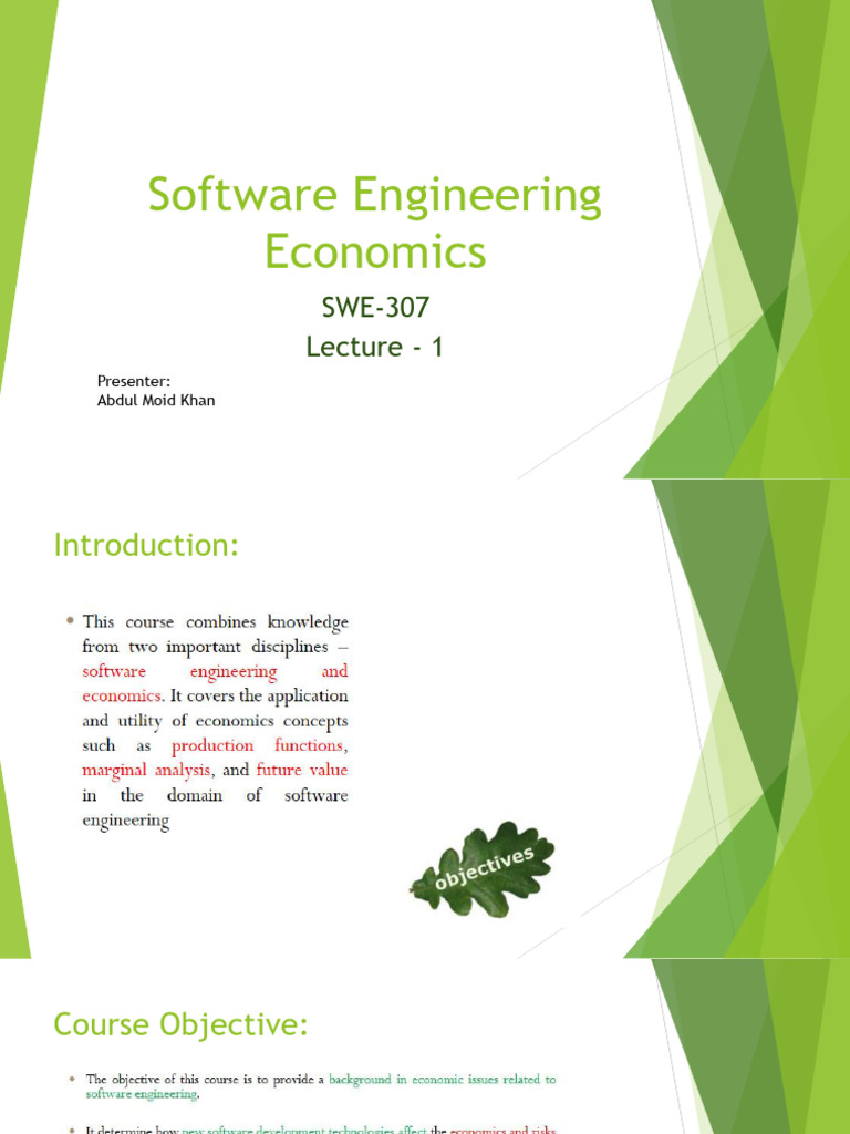 Lecture 1 | PDF | Software Engineering | Systems Engineering