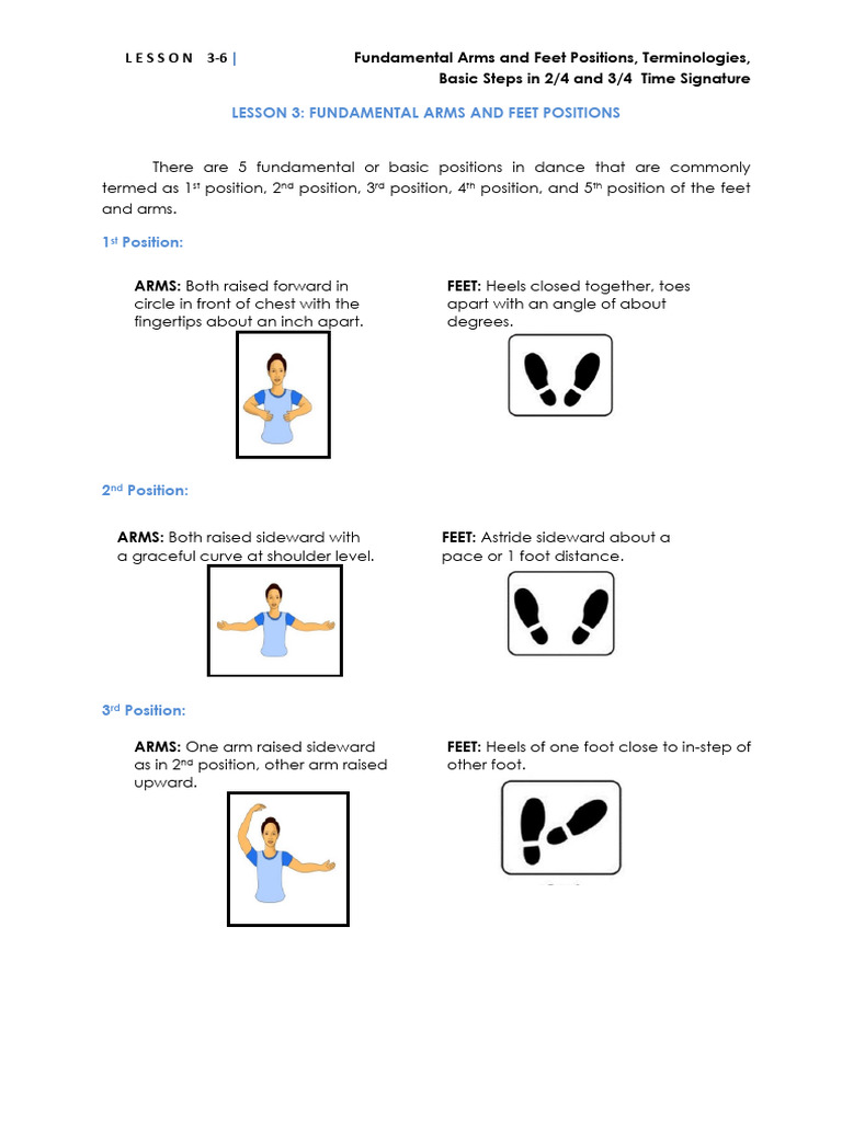 Lesson 3 6 Pe3 Dance | PDF