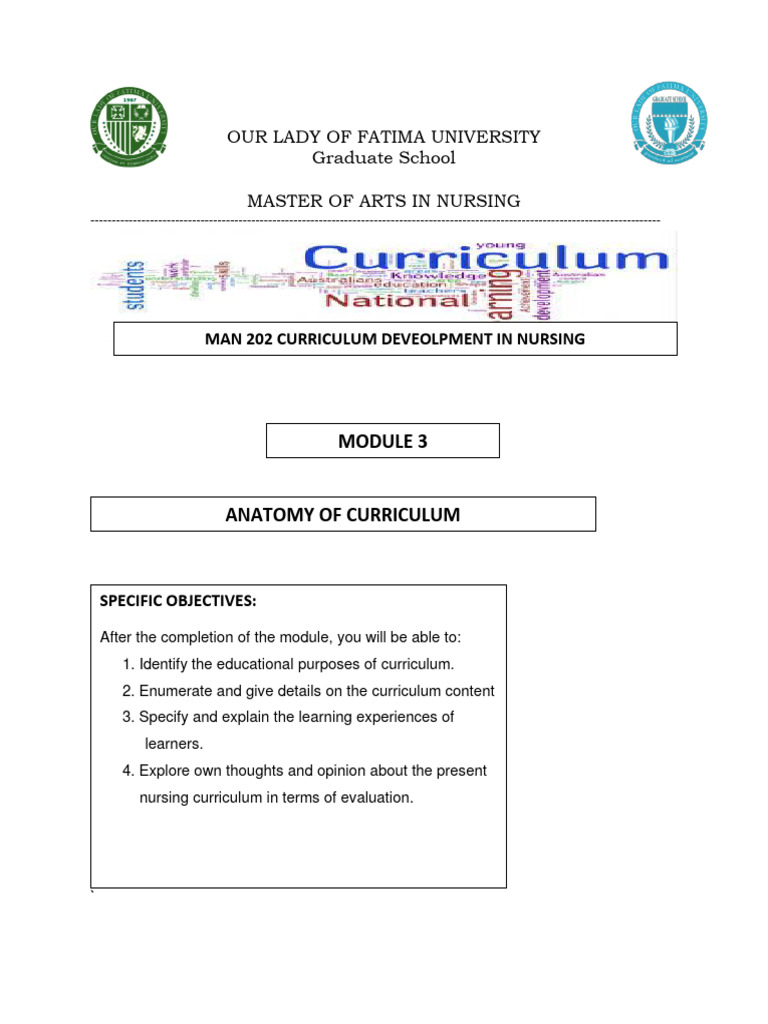 MODULE 3. Week 5 Docx, MAN202 | PDF | Curriculum | Knowledge