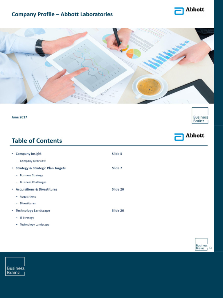Abbott Laboratories Company Overview | PDF | Abbott Laboratories ...