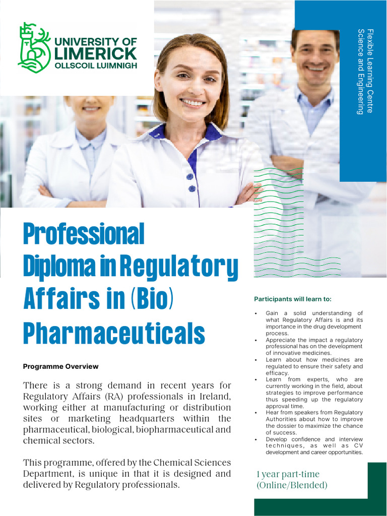 PD - in - Regulatory Affairs - Bio - Pharmaceuticals - 2022-23 | PDF