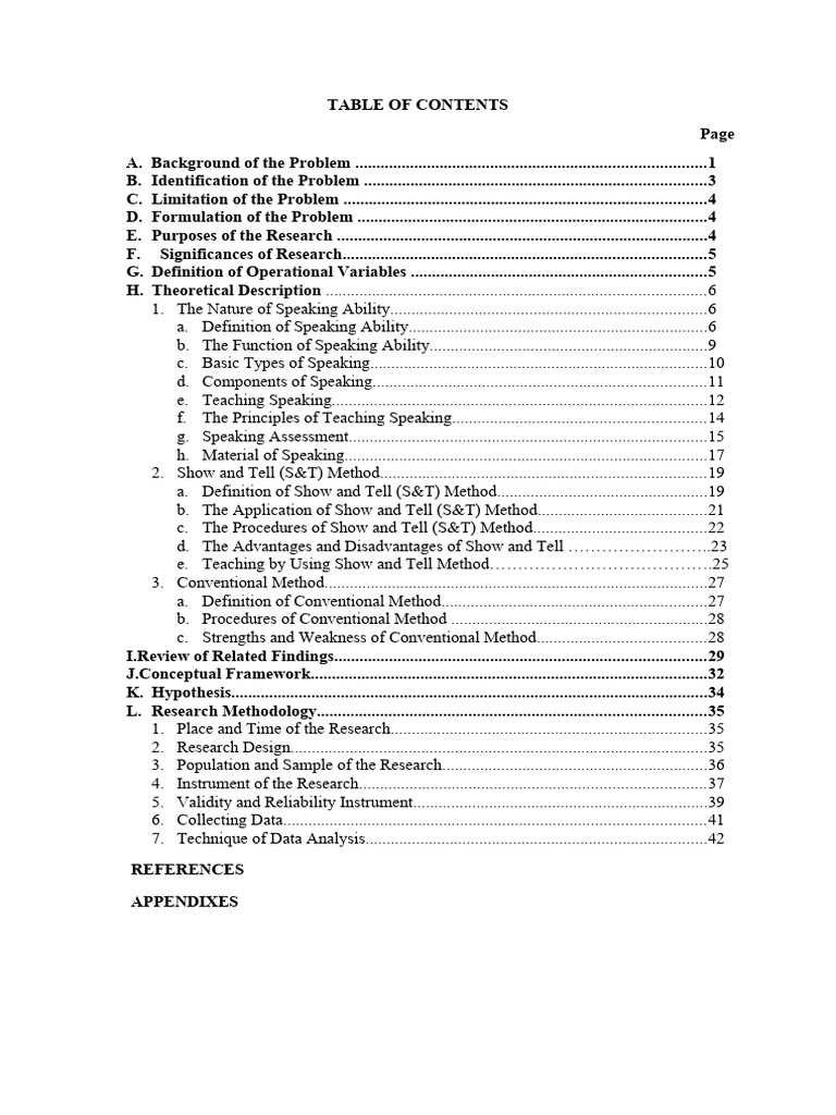 Table of Contents 1 | PDF